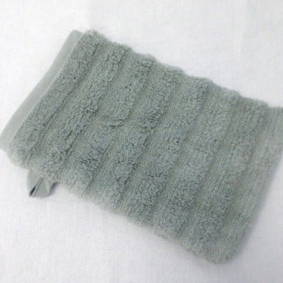 Turkish | Bath | Nwt Ribbed Bath Mitt Wash Cloth Sage | Poshmark